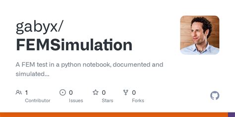GitHub Gabyx FEMSimulation A FEM Test In A Python Notebook Documented And Simulated