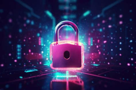 Premium Ai Image Digital Padlock A Cyber Security Network And Data Protection Technologies