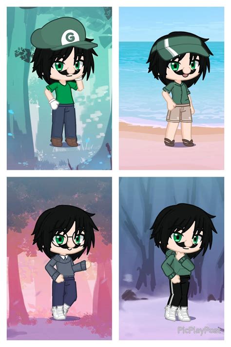 My Smbss Au Luigis Seasonal Outfits By Sonatalemari On Deviantart