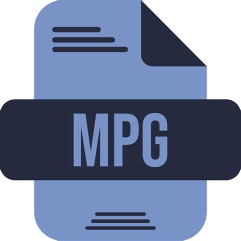 Mpg File Generic Color Fill Icon