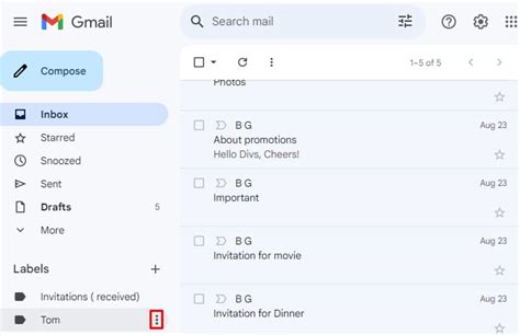 How To Rename A Label In Gmail