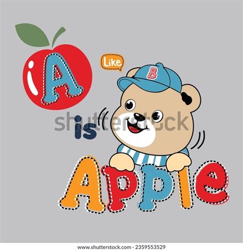 Apple Bear Over 4179 Royalty Free Licensable Stock Illustrations