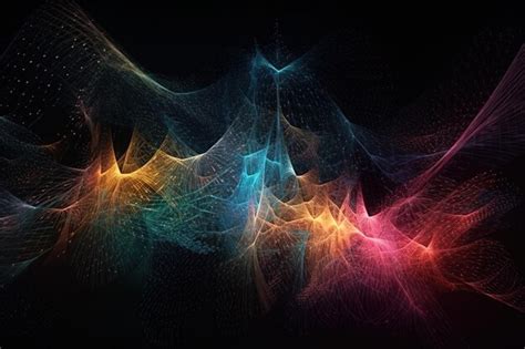 Premium AI Image Abstract Light Background Generative AI