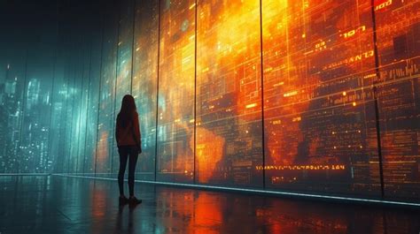 Professionals Interpreting And Visualizing Data Analytics Ai Generate
