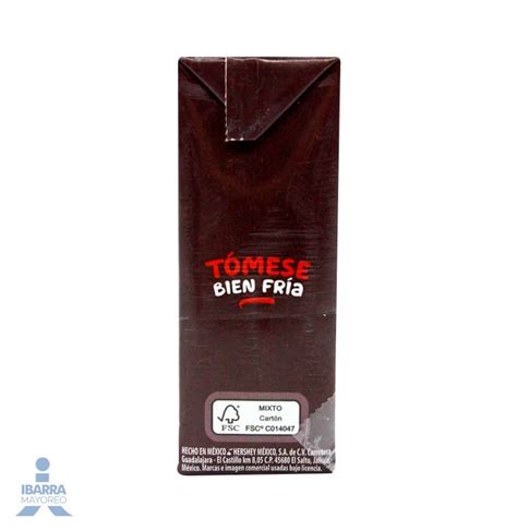 Malteada Hersheys Chocolate Ml Ibarra Mayoreo