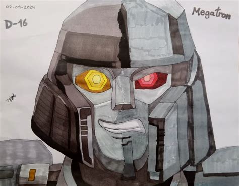 Tfone D 16 Megatron Fanart In 2024 Transformers Artwork Transformers Art Transformers Characters