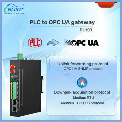 BLIIoT BL PLC To OPC UA Gateway