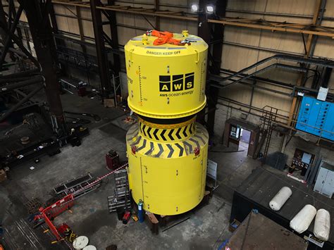 wave energy device reaches critical milestone gears up for testing