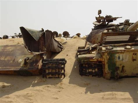 A Mass Graveyard Of Tanks In Kuwait 19 Pics