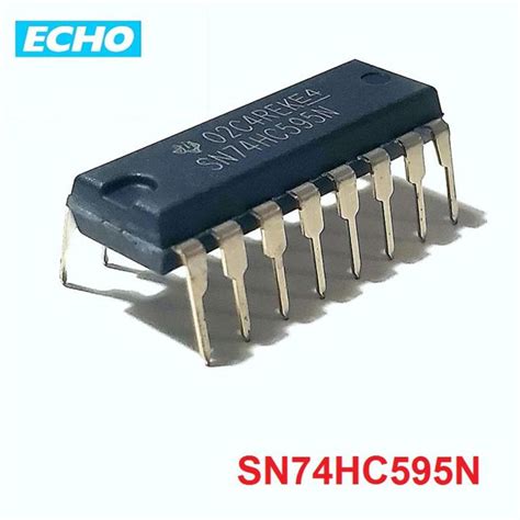 1ps Sn74hc595n 74hc595 8 Bit Serial To Parallel Shift Register Ic Bd
