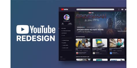 youtube redesign ux design figma
