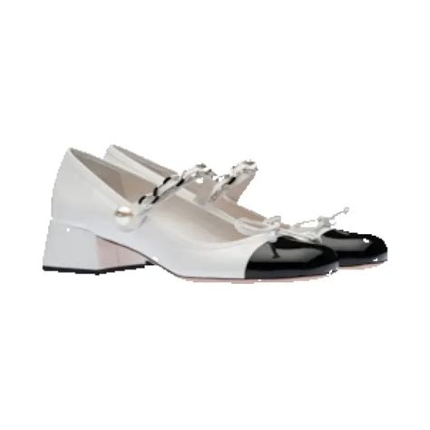 缪缪 Miu Miu NAPLAK 皮革高跟鞋 5I485D 0PO F0964 F 035 小迈步海淘品牌官网