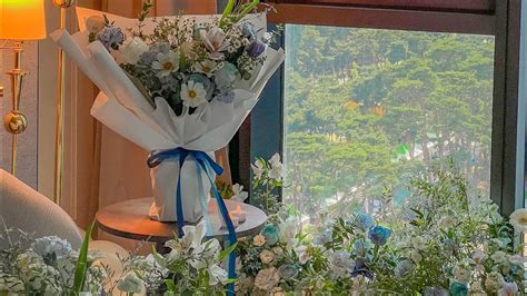 리따플라워잠실 소피텔 앰배서더 호텔 프로포즈 플라워 출장 호텔 프로포즈 서울호텔 꽃집브이로그 Youtube