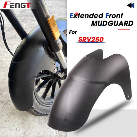 Front Fender For Qjmoto Srv250 Srv300 Srv400 Refit Lengthen Fender Slurry Shield Mudguard Srv