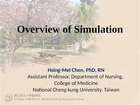 Pptx Overview Of Simulation Dokumen Tips