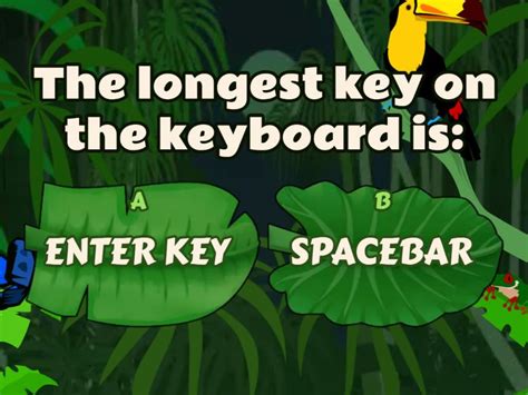 Week Computer Keyboard Quiz