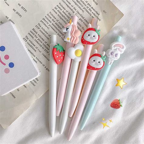 ปากกาเจลน่ารักๆ 2 Line Shopping