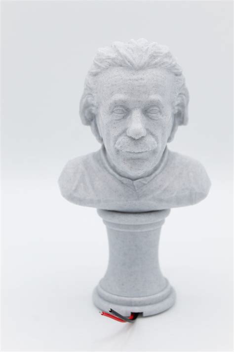 Einstein Bust Secret Hidden Button Switch My Community Made