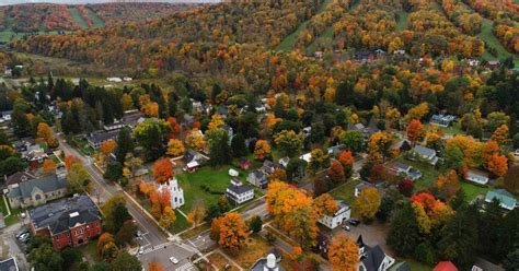 Autumn Color Abounds In Ellicottville