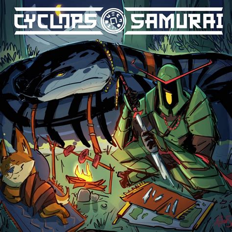 The Cyclops Samurai Team Grasshopper Eden Sanders Art