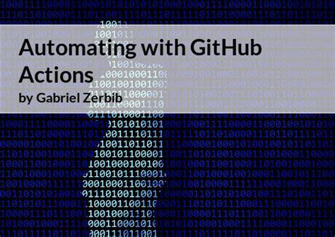 Automating With Github Actions Php Architect