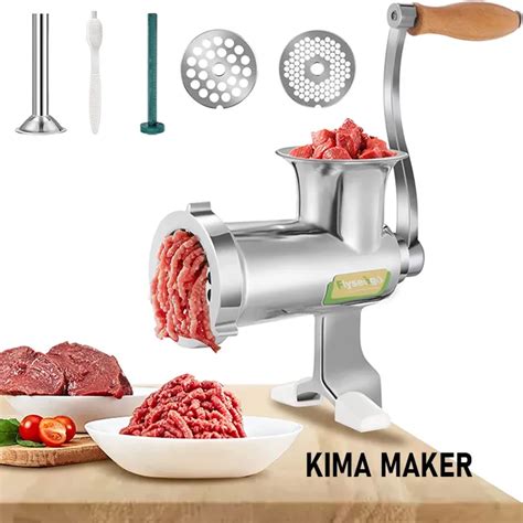 Meat Kima Maker High Quality Aluminum Grinder Machine Bd