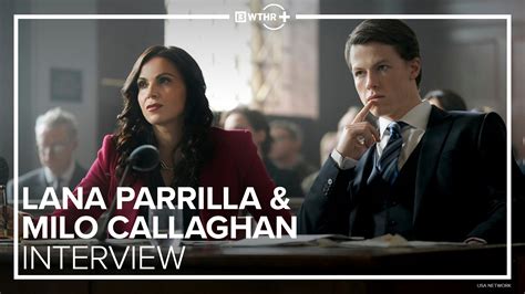 Milo Callaghan Lana Parilla Preview The Rainmaker Tv Series