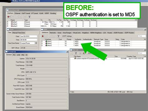 Ospf Bug After V4 Upgrade Problem And Solution Forwarding Protocols Mikrotik Community Forum