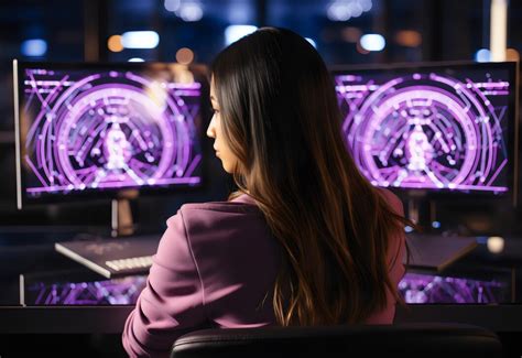 Unveiling Technology It Engineer On Data Decryption Mission Premium