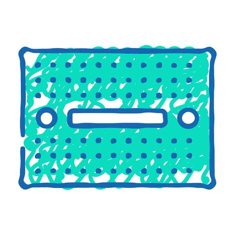 Breadboard Prototyping Electronics Icon Doodle Illustration 49840101 Vector Art At Vecteezy