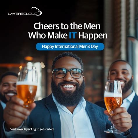 Layer3cloud On Linkedin Internationalmensday Layer3cloud Cloudsolutions Layer3cloud