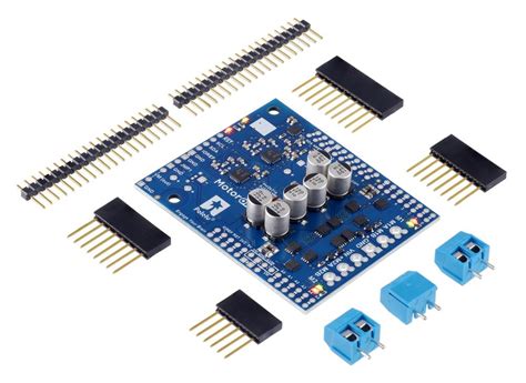Motoron M2s18v18 Dual High Power Motor Controller Shield Kit Arduino Opencircuit