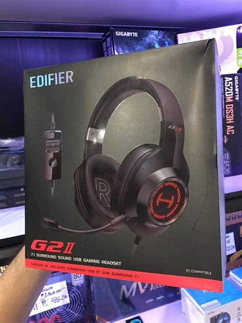Edifier G2 Ii 71 Surround Sound Usb Gaming Headset Black Audio