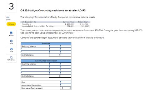 solved qs 12 6 algo indlrect computing cash from