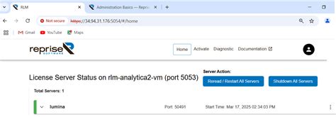 Configuring An Rlm Server Analytica Docs