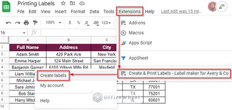 How To Print Labels From Google Sheets With Quick Steps