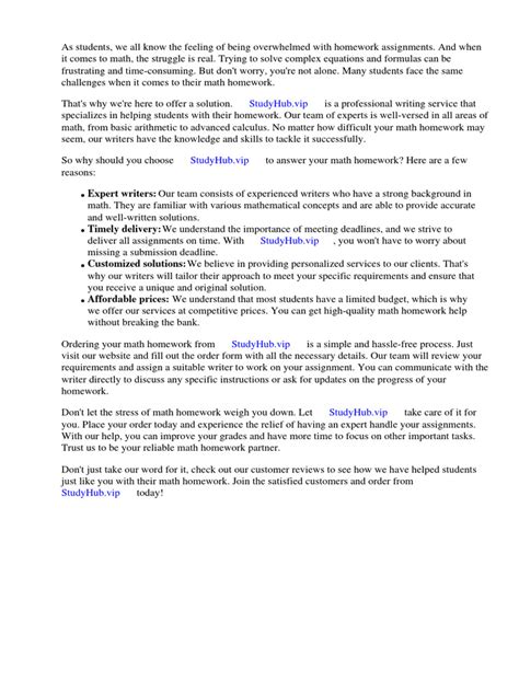 answer my math homework pdf mathematics homework