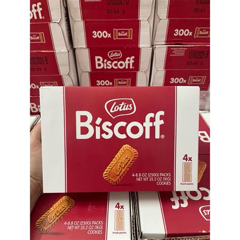 Crackers Date 92025 Lotus Biscoff Imported From The Us 1kg Box Eds