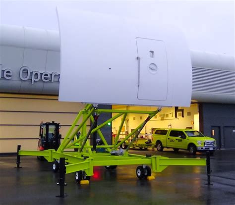 Aircraft Door Trainers Overwing Exit Trainers Mid Cabin Exit Trainers — Newton Design