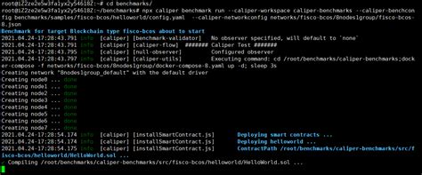 关于caliper压测的小白问题 · issue 1248 · fisco bcos fisco bcos · github
