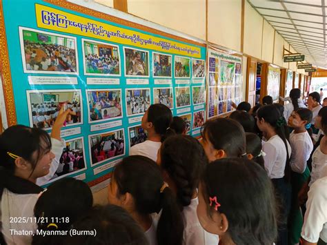 သထုံမြို့၊ အမှတ်၃အခြေခံပညာအထက်တန်းကျောင်း၌ ကျောင်းသား၊ ကျောင်းသူများ