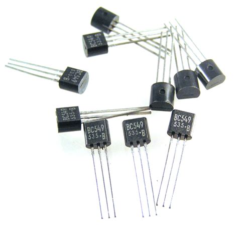 Toshiba BC549B Low Noise Si Transistors BJT NPN 30V 100mA TO92 10