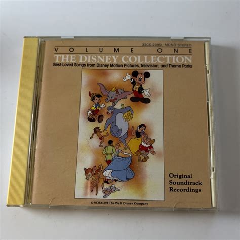 The Disney Collection Volume One Cd 1977 Japan 32cc 2399 Retro Unit