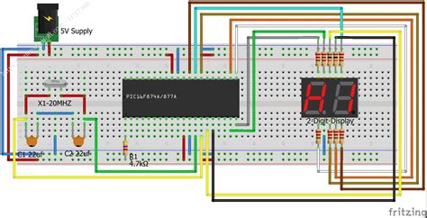[pic16f877a] interfacing 2 digit seven segment with pic microcontroller