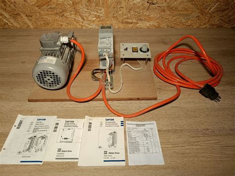 Lenz Getriebemotor Mit Frequenzumrichter 2 2kw Lehrmodel Kaufen Auf Ricardo