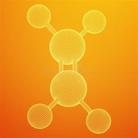 Ethylene Ethene Molecule Stock Vector Illustration Of Hormone 176572642