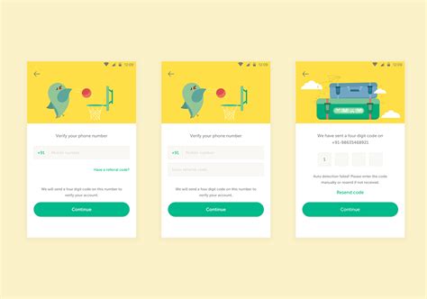 OTP Screen For Guesthouser On Behance