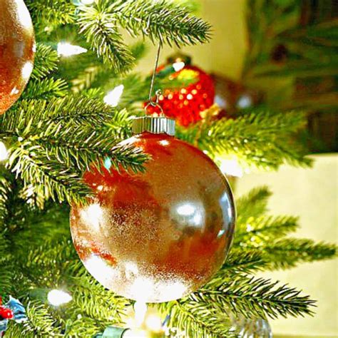 Easy Mercury Glass Christmas Ornaments · Chatfield Court
