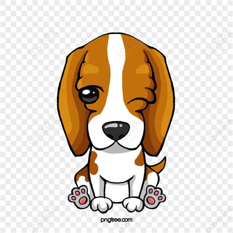 애완 개 만화 귀여운 강아지 일러스트 영화 아름다운 Png 일러스트 무료 다운로드 Lovepik