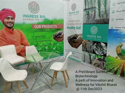 Please To Inform That Ingress Biosolutions Be A Part Of Previbrant Summit Of Biotechnology At